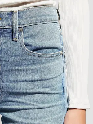 SLVRLAKE London Cropped Straight Jeans