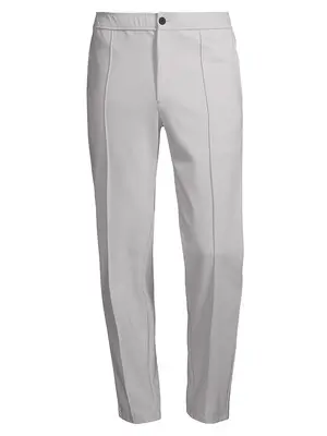 Theory Curtis Elastic-waist Trouser Pants Plush