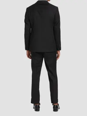 SAKS FIFTH AVENUE Collection Nested Wool Suit - Black