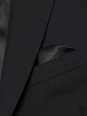 SAKS FIFTH AVENUE Collection Nested Wool Suit - Black