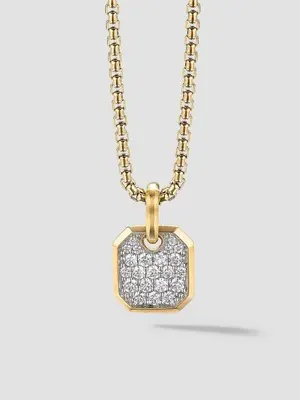 David Yurman Roman Amulet In 18k - Diamond