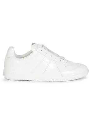 MAISON MARGIELA Men's Rubber Replica Low-Top Sneakers - Red  White