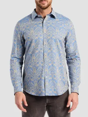Robert Graham Highland Woven Shirt Khaki