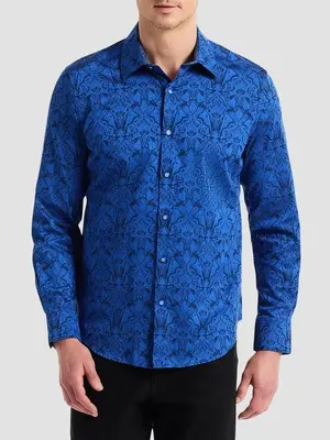 Robert Graham Highland Woven Shirt - Navy