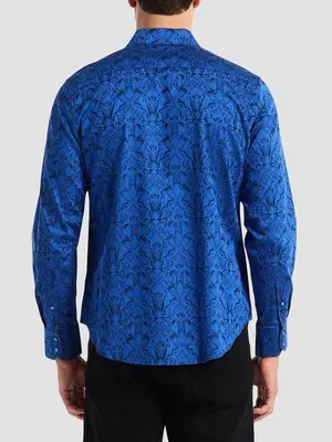 Robert Graham Highland Woven Shirt - Navy