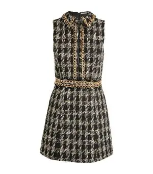 Alice + Olivia Tweed Ellis Mini Dress
