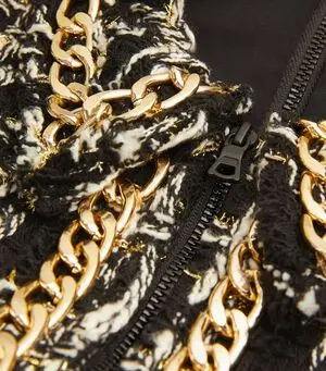 Alice + Olivia Tweed Ellis Mini Dress