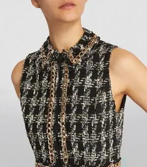 Alice + Olivia Tweed Ellis Mini Dress