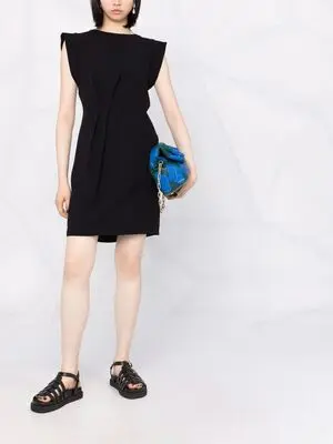 Alberta Ferretti Gathered Detailing Minidress