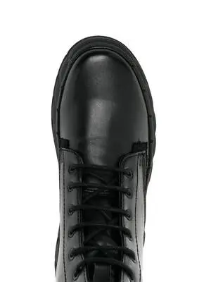 VIRON 1992 Lace-up Leather Boots - Black