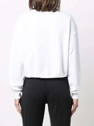 Calvin Klein Logo-print Mock-neck Sweatshirt