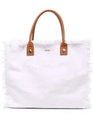 Melissa Odabash Ferrat Frayed Tote