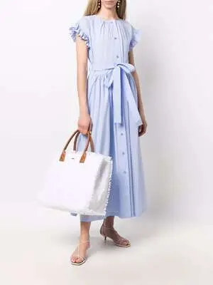 Melissa Odabash Ferrat Frayed Tote