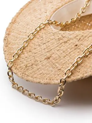 Ruslan Baginskiy Chain-embellished Fedora