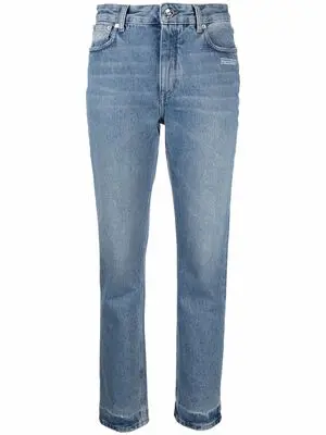Off-White Faded-effect Skinny Jeans