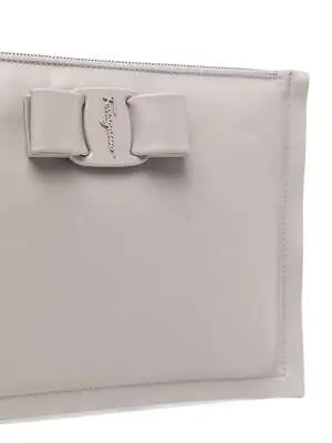 FERRAGAMO Logo-plaque Clutch