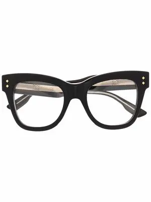 Gucci Square Frame Glasses - Black