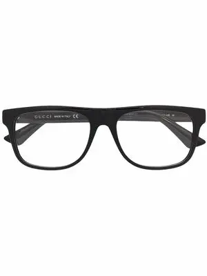 Gucci Square-frame Glasses - Black