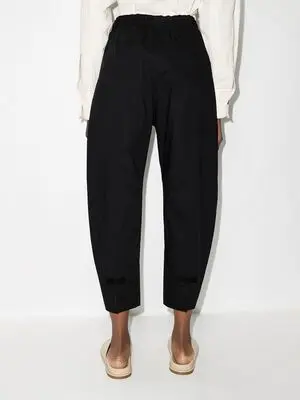 LEE MATHEWS Drawstring Cropped Trousers