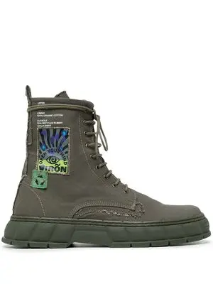 VIRON 1992 Army Tent Lace-up Boots