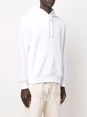 DIESEL® S-ginn-hood-d Logo-appliqué Hoodie