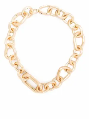 Cult Gaia Reyes Curb Chain Necklace - Metallic