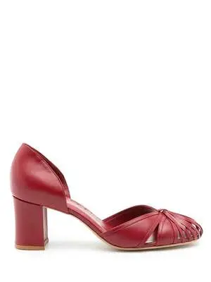 STUDIO CHOFAKIAN Leather Pumps