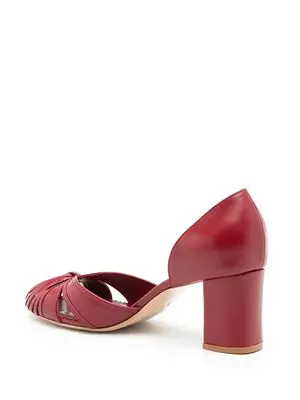 STUDIO CHOFAKIAN Leather Pumps