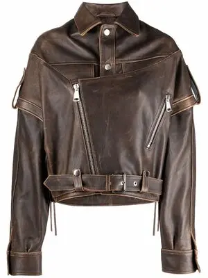 Manokhi Biker Jackets For Women