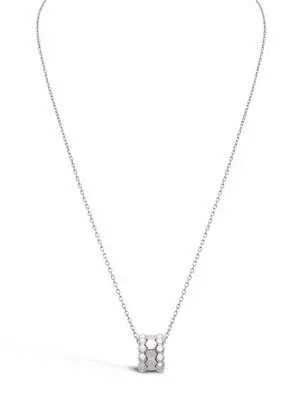 PRAGNELL 18kt White Gold Bohemia Hexagonal Pendant Necklace