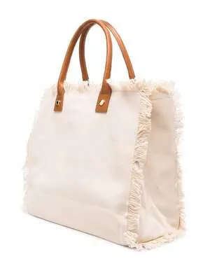 Melissa Odabash Ferrat Frayed Tote Bag