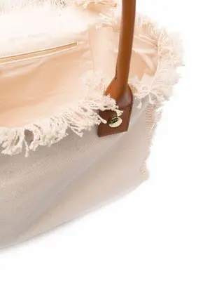 Melissa Odabash Ferrat Frayed Tote Bag
