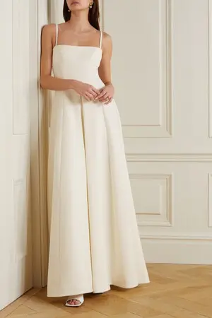 EMILIA WICKSTEAD Oceania Wool-crepe Gown