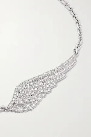 GARRARD Wings Classic 18-karat Diamond Bracelet