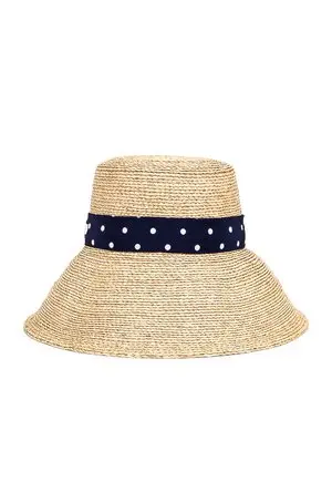 Miu Miu Raffia Ribbon Sun Hat In Neutral