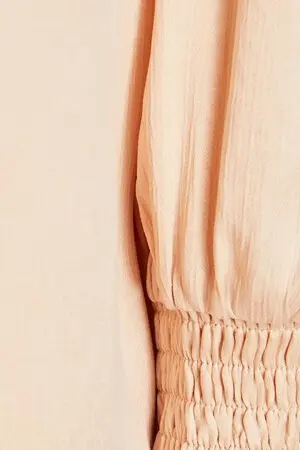 Ba&sh Cuproblend Satin Jacquard Blouse