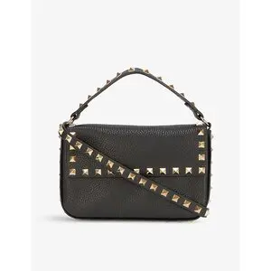 Valentino Garavani Rockstud Leather Cross-body Bag - Nero