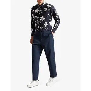Ted Baker London Sevlo Floral-print Cotton Shirt