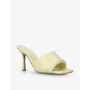Bottega Veneta Padded Quilted-leather Heeled Mules