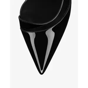 CHRISTIAN LOUBOUTIN Astrid 100 Patent Lining Black Lin Black