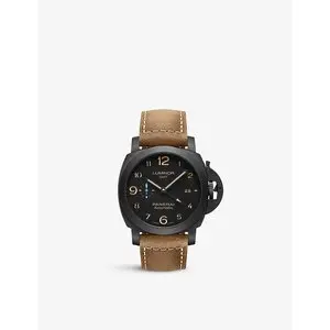 Panerai Pam01441 Luminor Gmt Ceramic Automatic Watch