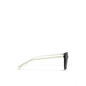 Chanel Ch5459 Cat-eye Acetate And Metal