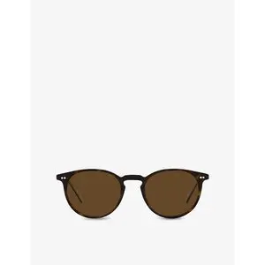 Oliver Spencer Round Frame Sunglasses - Brown