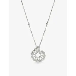 Chopard Precious Lace 18ct White-gold Diamond Pendant Necklace - Ethical White Gold