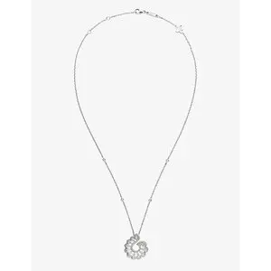 Chopard Precious Lace 18ct White-gold Diamond Pendant Necklace