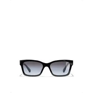 Chanel Square Sunglasses Ch5417 54 - Black