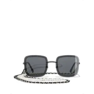 CHANEL CHANEL Square Frame Sunglasses
