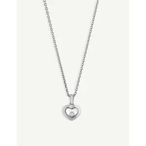 Chopard Happy Diamonds Icons Pendant - White Gold