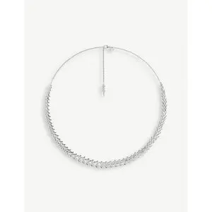 SHAUN LEANE Serpent Trace Sterling Choker - Silver