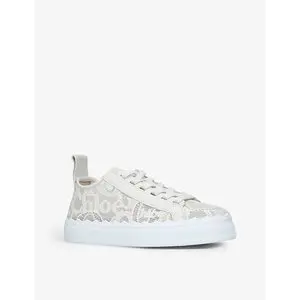 Chloé Low-top Lace Trainers - Beige